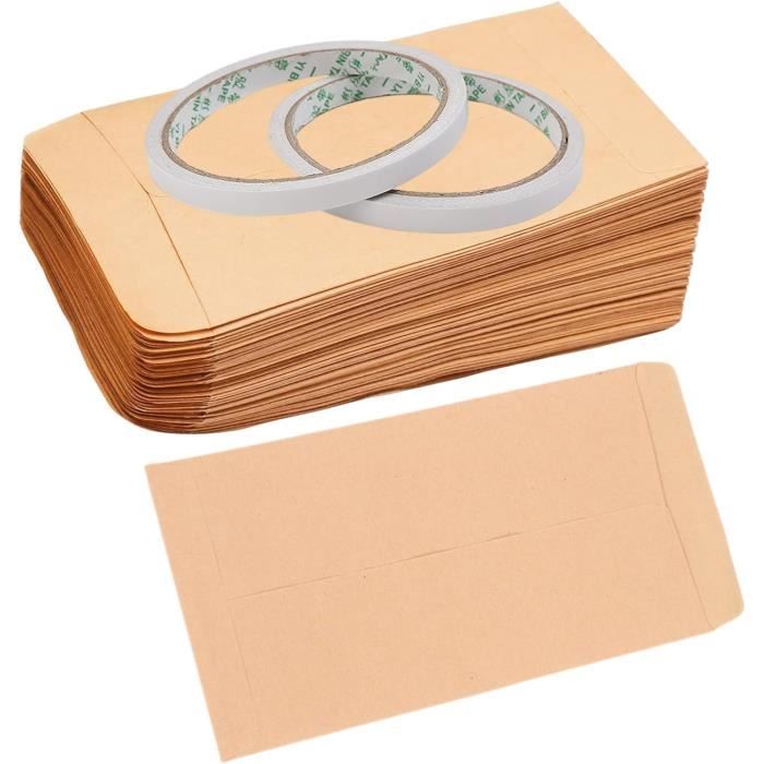 100 Pièces Mini Enveloppe Kraft Sachet De Graines À Semer Mariage 10 X ...