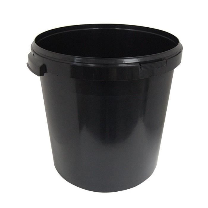 SEAU NOIR - 32L - JETP300 DIAM 380 SANS ANSE - Cdiscount Maison