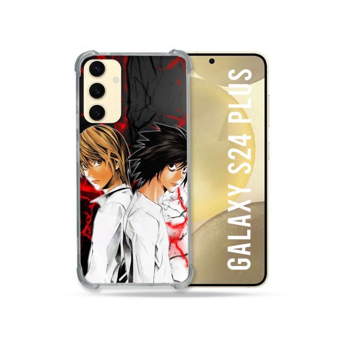 Coque Renforcée Pour Samsung Galaxy S24 Plus Manga Death Note Duo ...