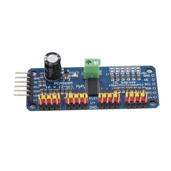 Dilwe Servodriver PWM PWM Servo Driver 16 canaux Motor Drive Board ...