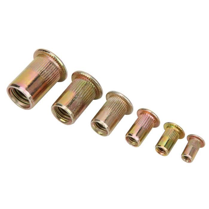 Jeu D'Écrous À Rivets Crou À Riveter, 6 Modèles Différents Crou À ...