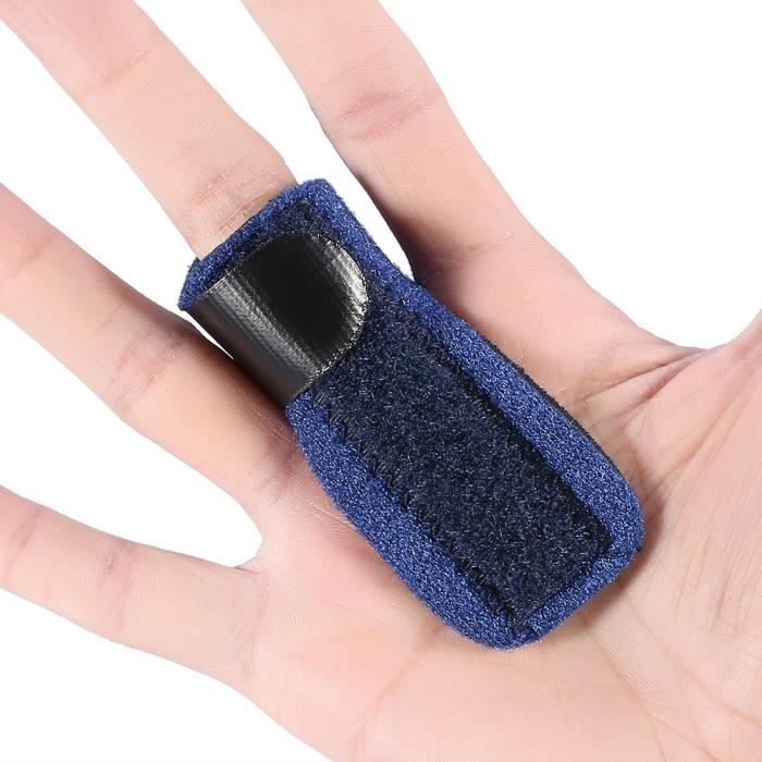 Attelle de doigt réglable compacte et légère, support de doigt ...
