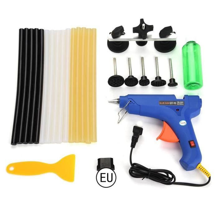 KIMISS Outil de débosselage sans peinture Kit d'outils de suppression ...