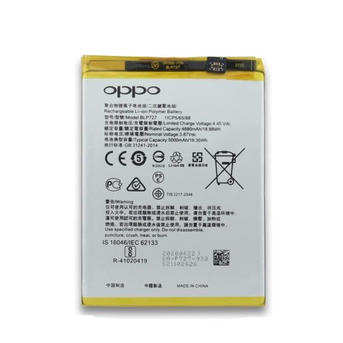 Batterie OPPO A9 2020 - Cdiscount Téléphonie
