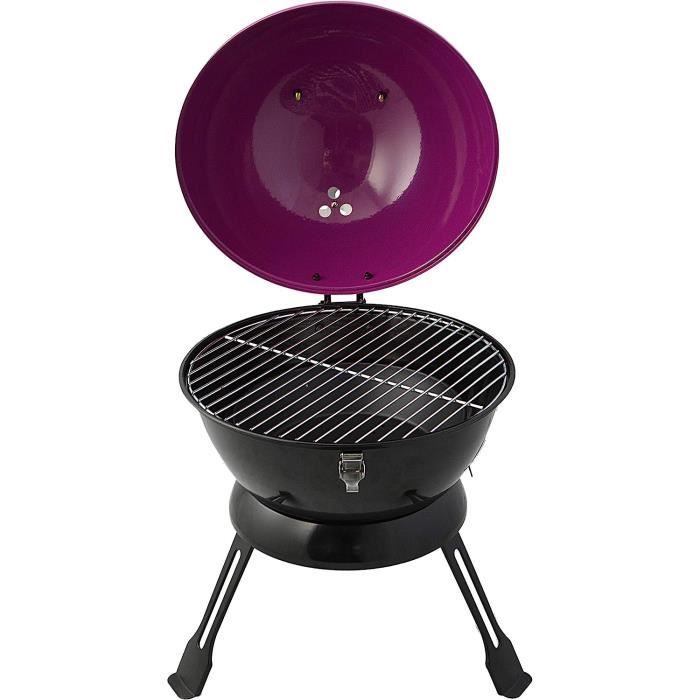 ACTIVA Purple Barbecue Barbecue au charbon de bois Barbecue Barbecue ...