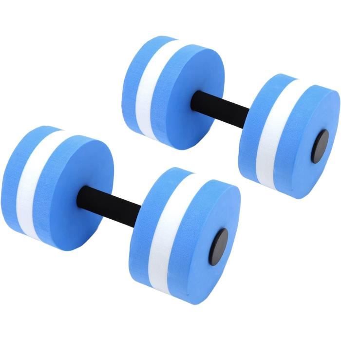 Lot de 2 Poids D'haltères à Eau, Poids Légers pour Aquagym, Haltères de ...