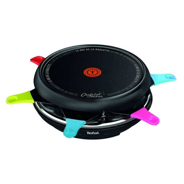 Tefal Appareil à raclette 6 personnes 850w - RE123810 - Cdiscount ...