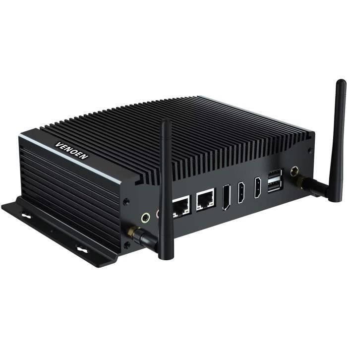 Industriel Mini Pc Sans Ventilateur Windows 11-Linux, Office Pc Core I7 10810U, 16Gb Ddr4 512Gb ...