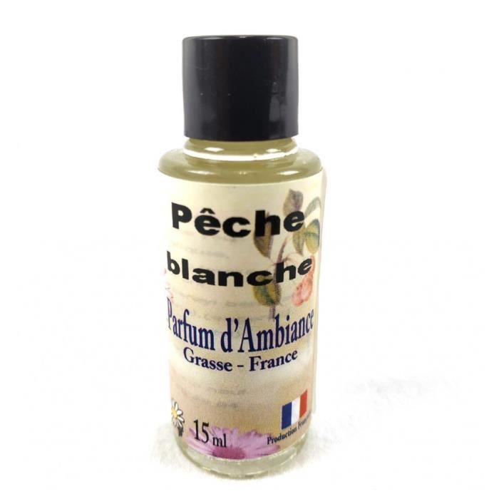 Extrait de parfum d'ambiance - Pêche Blanche - 15ml - Cdiscount Maison