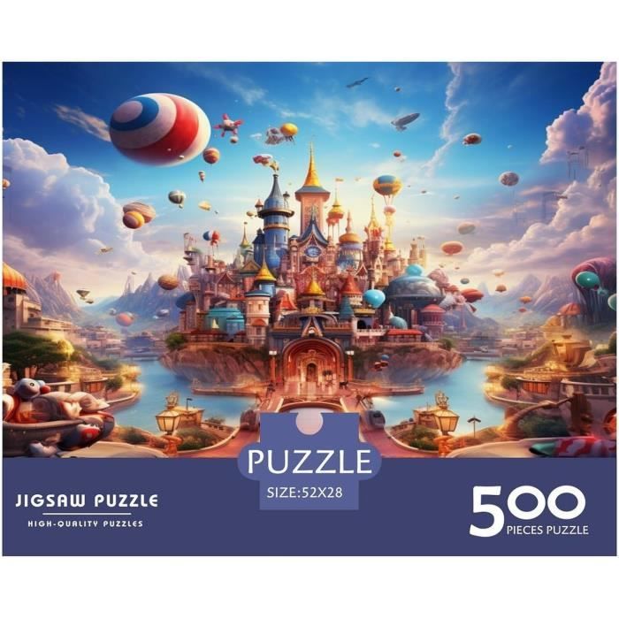 Citadelle Puzzle 1000 Pièces Château De Rêve Puzzle Pour Adultes Jeu D ...