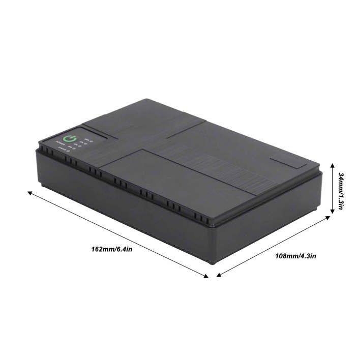 Batterie de secours UPS 10400mAh 5V 9V 12V 2A POE 15V 24V 1A Sortie ...