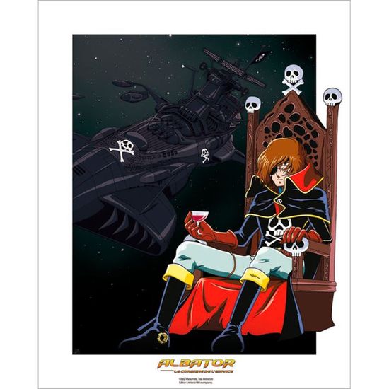 ALBATOR Collector Artprint Albator 78 - 50 x 40 cm - Cdiscount Maison