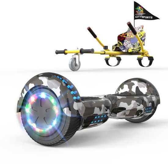 RCB Pack Hoverboard 6.5 Pouces Electrique Self-Balancing avec Bluetooth ... RCB Pack Hoverboard 6.5 Pouces Electrique Self-Balancing avec Bluetooth ...