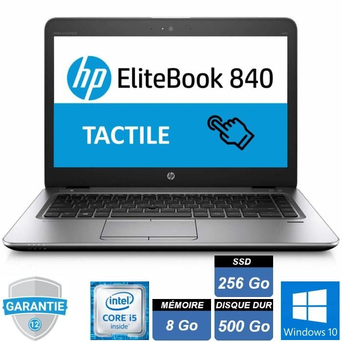 HP ELITEBOOK 840 G3 Core i5 ECRAN 14 POUCE FHD TACTILE PC RAPIDE ULTRA ...