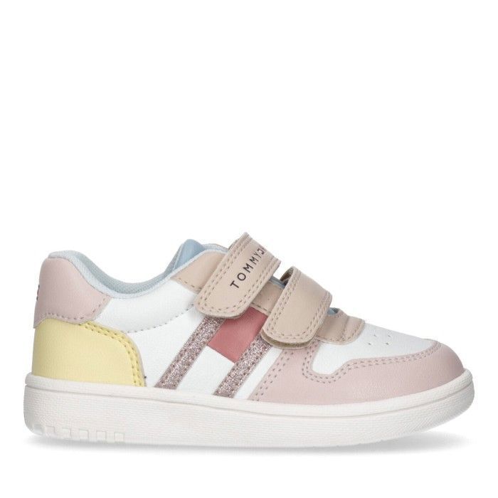 Baskets scratch bébé fille Tommy Hilfiger Flag Low multicolor ...