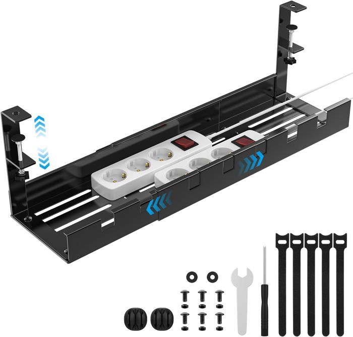 Luernas Grsn Cable Management Bureau, Chemins De Câbles Rétractable De ...