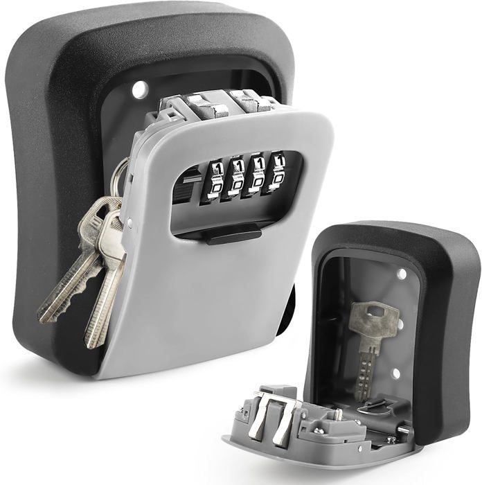 Boite a Cle Securisee,Boite a Clefs Sécurisée Exterieur, Boite a Clefs ...