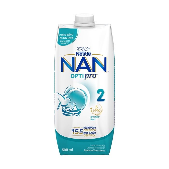 NESTLÉ BEBÉ - Lait infantile liquide optipro 2, bébé +6 mois 500 ml ...