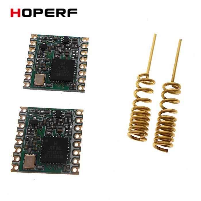 RFM95W 915MHZ-HopeRF-Module émetteur-sec sans fil d'origine, avec ...