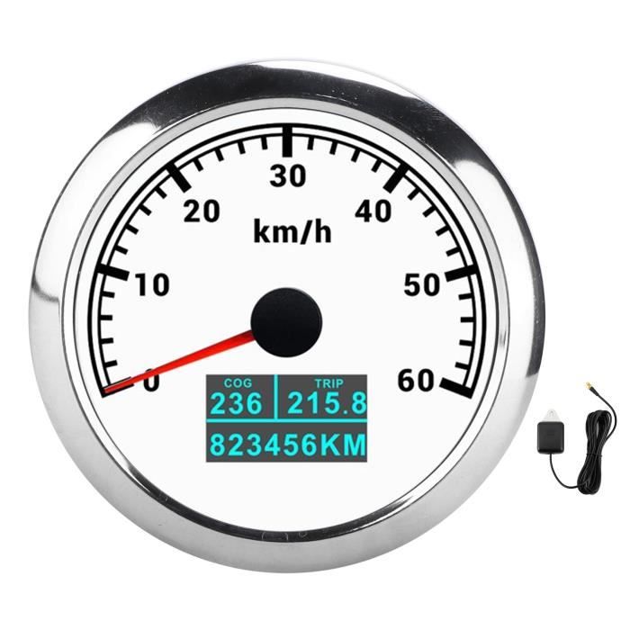 Akozon Compteur de vitesse 60km/h Compteur de Vitesse GPS 3-en-1 Jauge ... Akozon Compteur de vitesse 60km/h Compteur de Vitesse GPS 3-en-1 Jauge ...