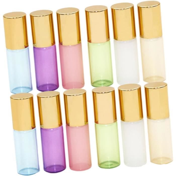 12 Pièces Pipettes À Bille Compte-Gouttes Parfum Rose Contenants De ...