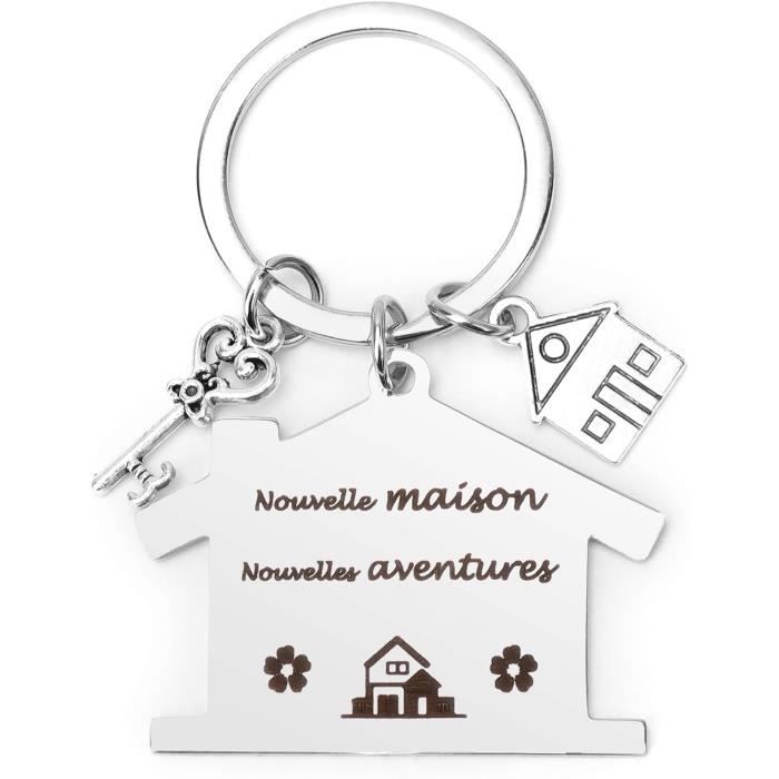 Porte Clef Maison Idee Cadeau Couple Noel Original Cadeau Cremaillere ...