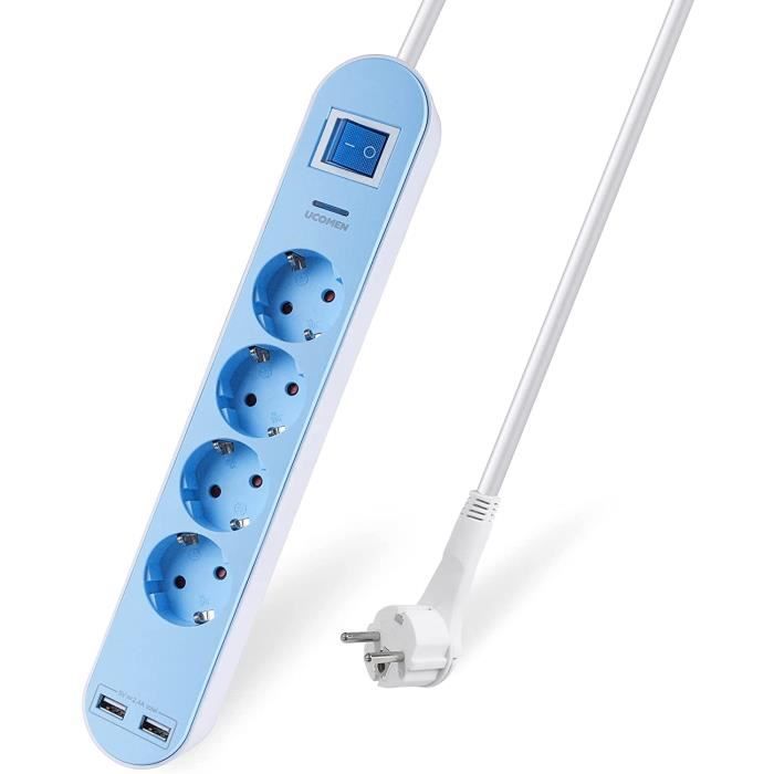 Multiprise , multiprise 4 Voies, multiprise 2 Prises USB, Plusieurs ...