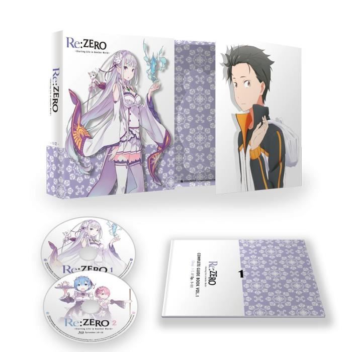 Re-Zero - Partie 1 - Edition Collector - Coffret Blu-ray - Fantastique ...