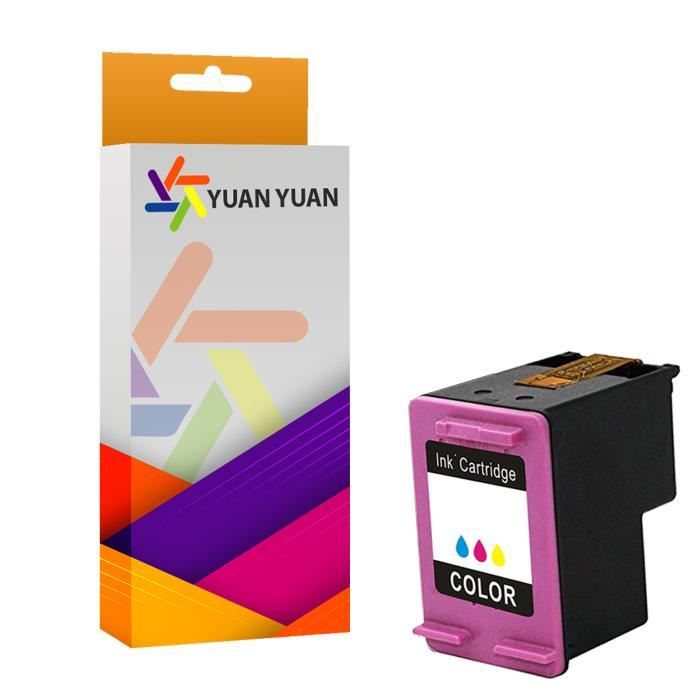 Cartouche jet d'encre compatible pour HP OfficeJet 4656, Couleurs 21 ML ...