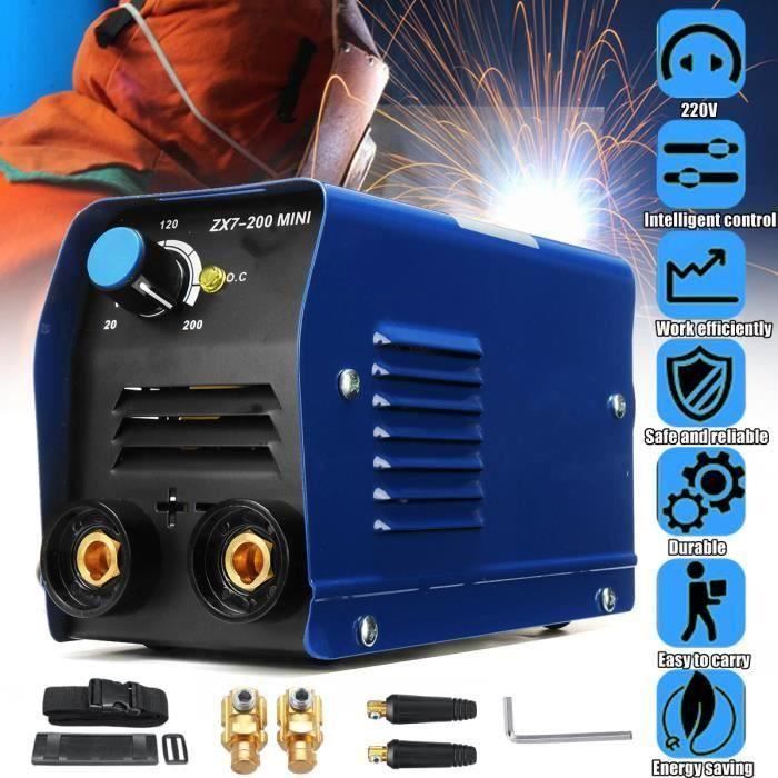 ZX7-200 220V Mini Poste à souder Inverter IGBT soudage Soudure Soudeur ...