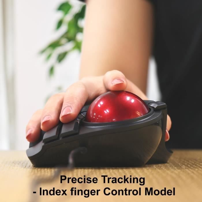 Elecom Grande Souris trackball Filaire avec Fonction à 8 Boutons ...