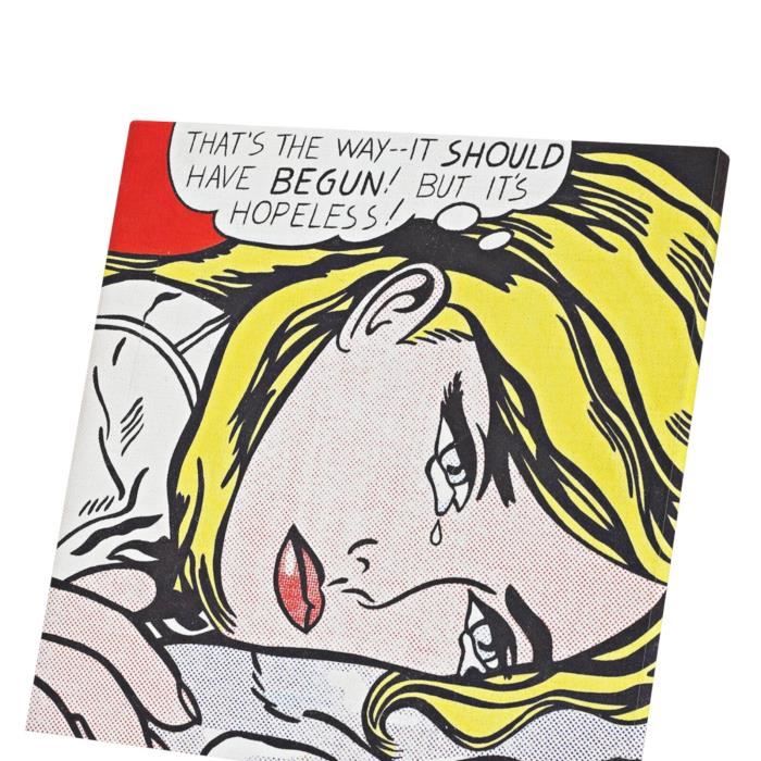 Tableau Décoratif Hopless / Par Roy Lichtenstein / Pop Art / Comics (41 ...