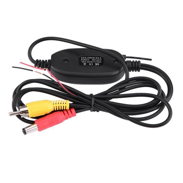 Kit émetteur et récepteur sans fil de RCA vidéo 2.4Ghz pour caméra de ...