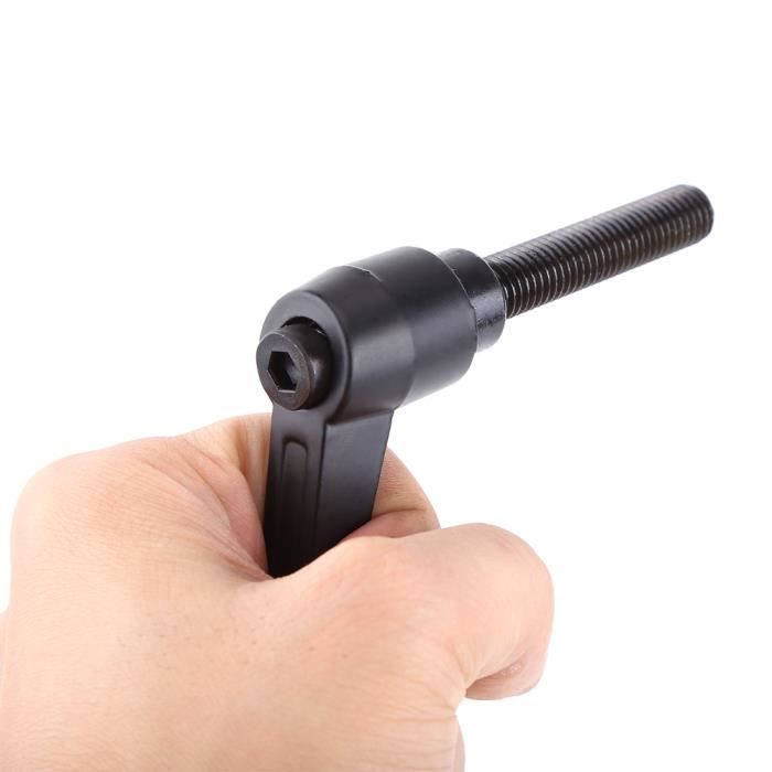 M10 Poignée Réglable 25-50mm Filetage Mâle Levier de Serrage à Six Pans ...