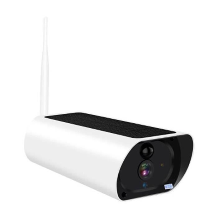 Nouveauté Caméra IP extérieure WIFI à énergie solaire 1080P Carte ...