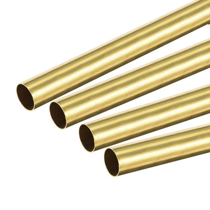 Tuyau Tube Laiton SOURCING MAP - 10mm Diamètre extérieur - 0,2mm Épaisseur - 30cm Longueur ...