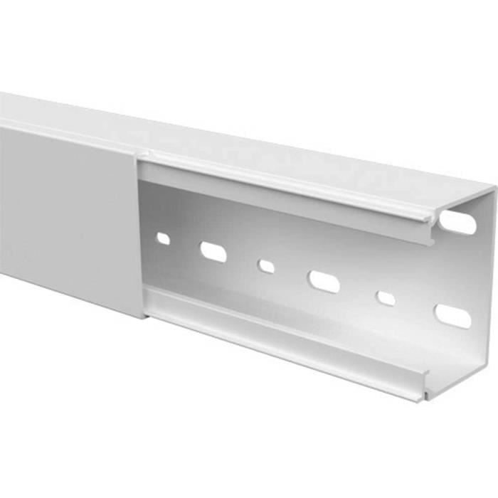 Ggk 11030 Goulotte de cable (L x l x H) 2000 x 60 x 40 mm 1 pc(s) Blanc ...