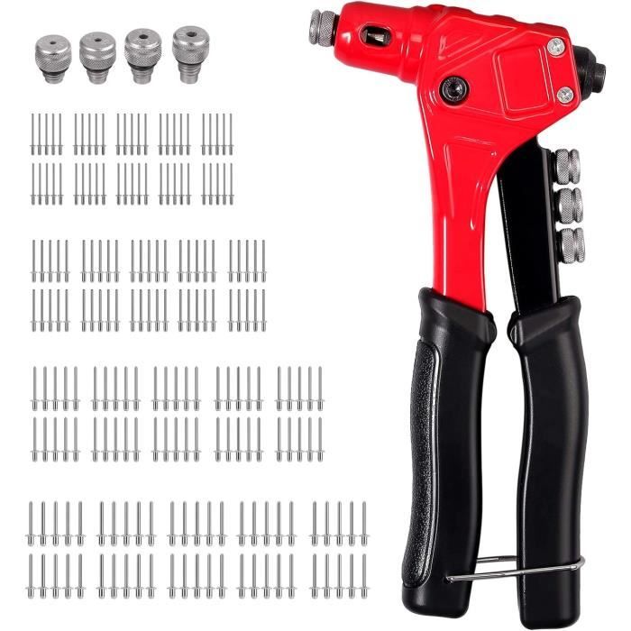 Pince à Riveter Manuelle AMTOVL 8” Pince à Riveter Pop Riveteuse ...