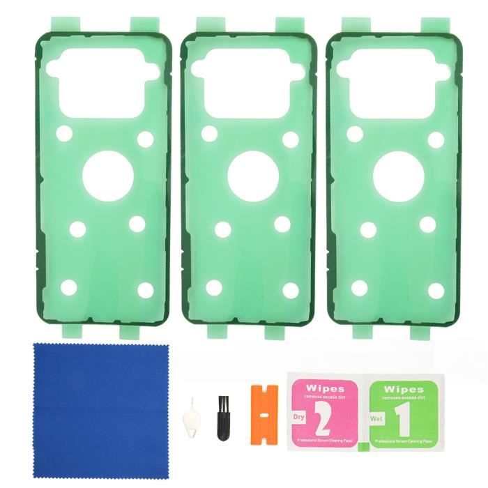 CHE Autocollant adhésif de couverture arrière de batterie Coque Arrière ...