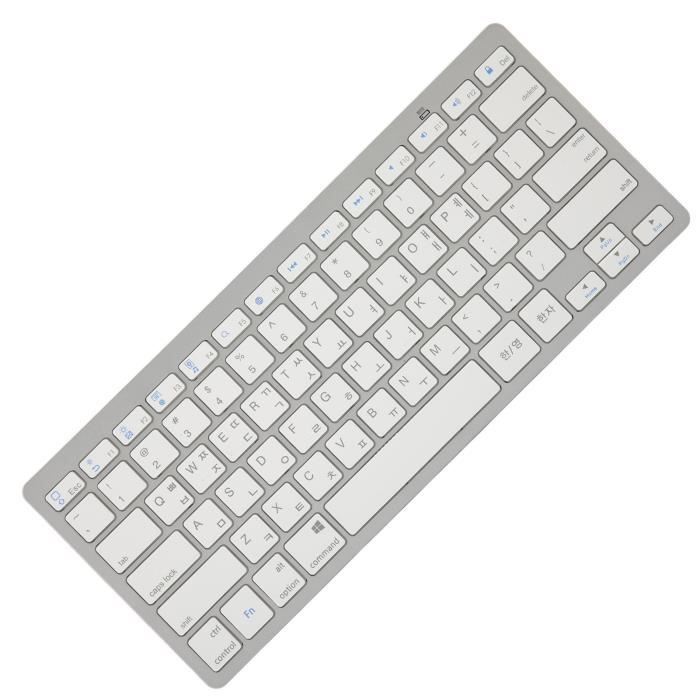 TMISHION clavier de jeu Mini clavier sans fil 78 touches, Ultra fin ...