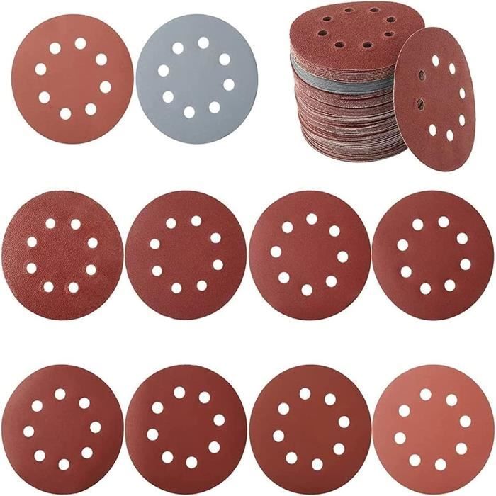 Papier Abrasif Papier Abrasif Circulaire 100 Outils Amélioration De L ...