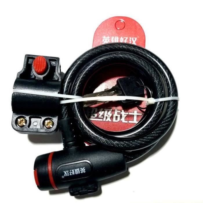 NX09167-Vélo Moto Chaîne câble Locks Longs, câbles résistants ...