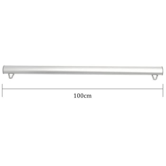 ZJCHAO Poster Rail Aluminium, Accroche Affiche Rétractable, Support d ...