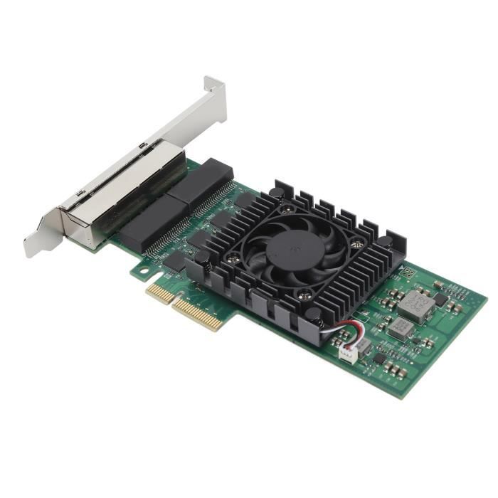 Carte reseau PCIE 4 ports 2.5G Intel I210 Chip - Cdiscount Informatique