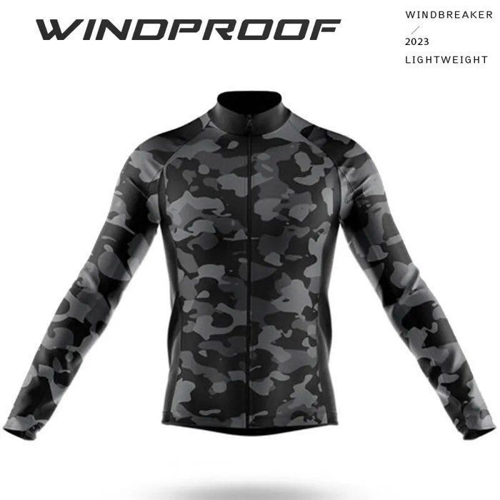 2023 Windproof Cycling Jacket Mountain Bike Long Sleeve Bicycle Jacket ...