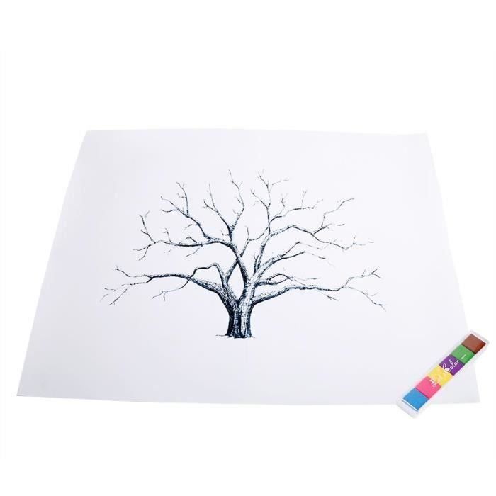 Progrès-Tableau de signature et empreinte pour l'occasion du mariage ...