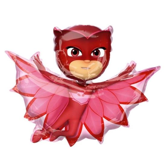 Ballon Alu Bibou Super-Héros PJ Masks 83x78cm - Décoration de fête ...