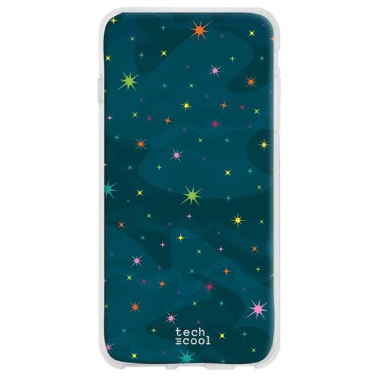 Coque pour Wiko View 2 Go TPU Silicone Estrellas fondo azul - Cdiscount ...