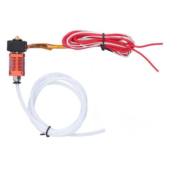 Cikonielf Hot End MK8 Imprimante 3D Hotend Extrudeuse, MK8 24V 50W 0.4mm Buse Tête Chaude Hotend ...