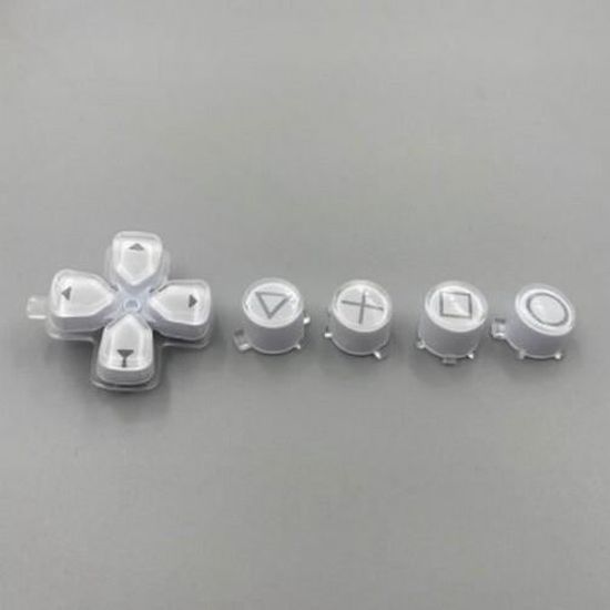 Bouton PS5 blanc avec sigles manette ps5 playstation dualsense ...